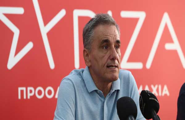 Η ομιλία του Ευκλείδη Τσακαλώτου στην Πολιτική Γραμματεία του ΣυΡιζΑ ...
